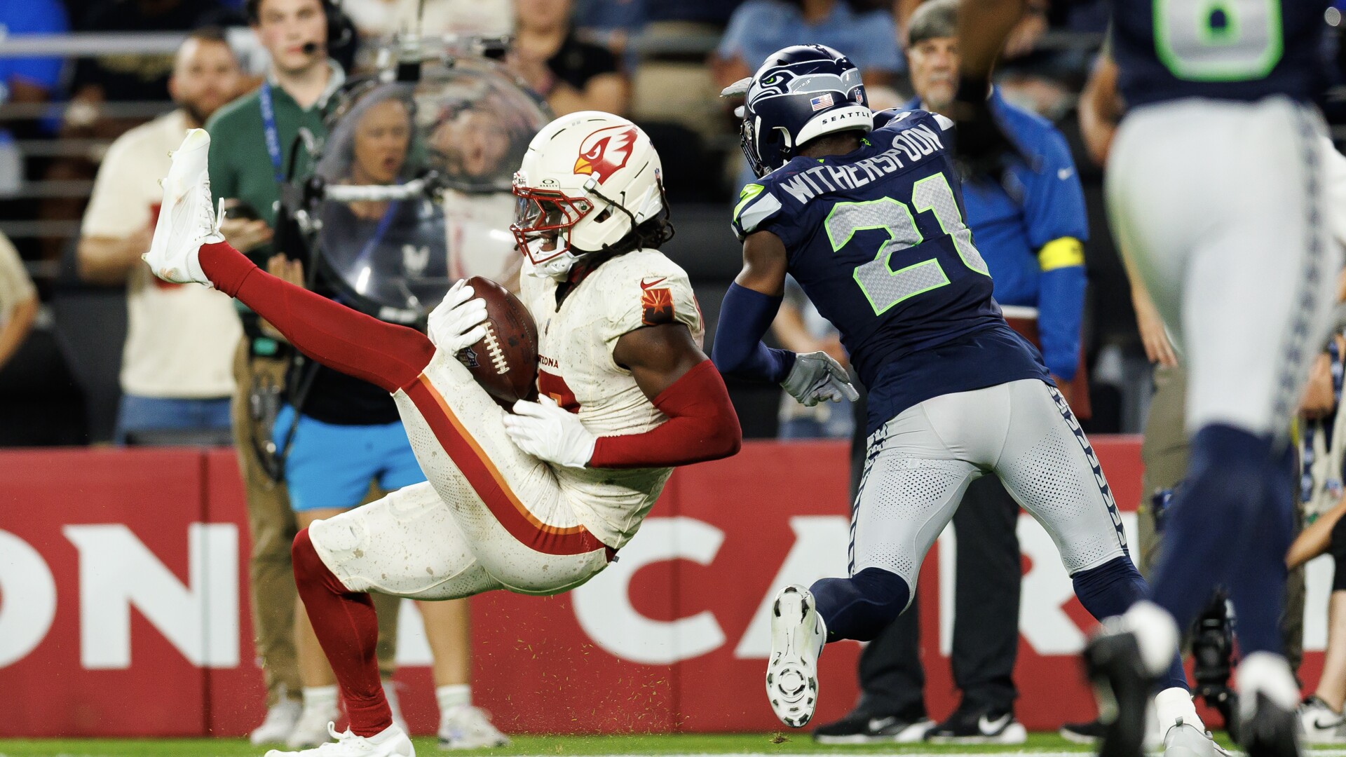 Marvin Harrison Jr.: It was good to see one go through the hoop last week