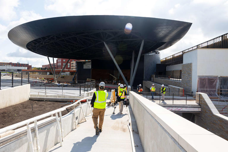 See inside Grand Rapids’ new amphitheater as construction hits major ...