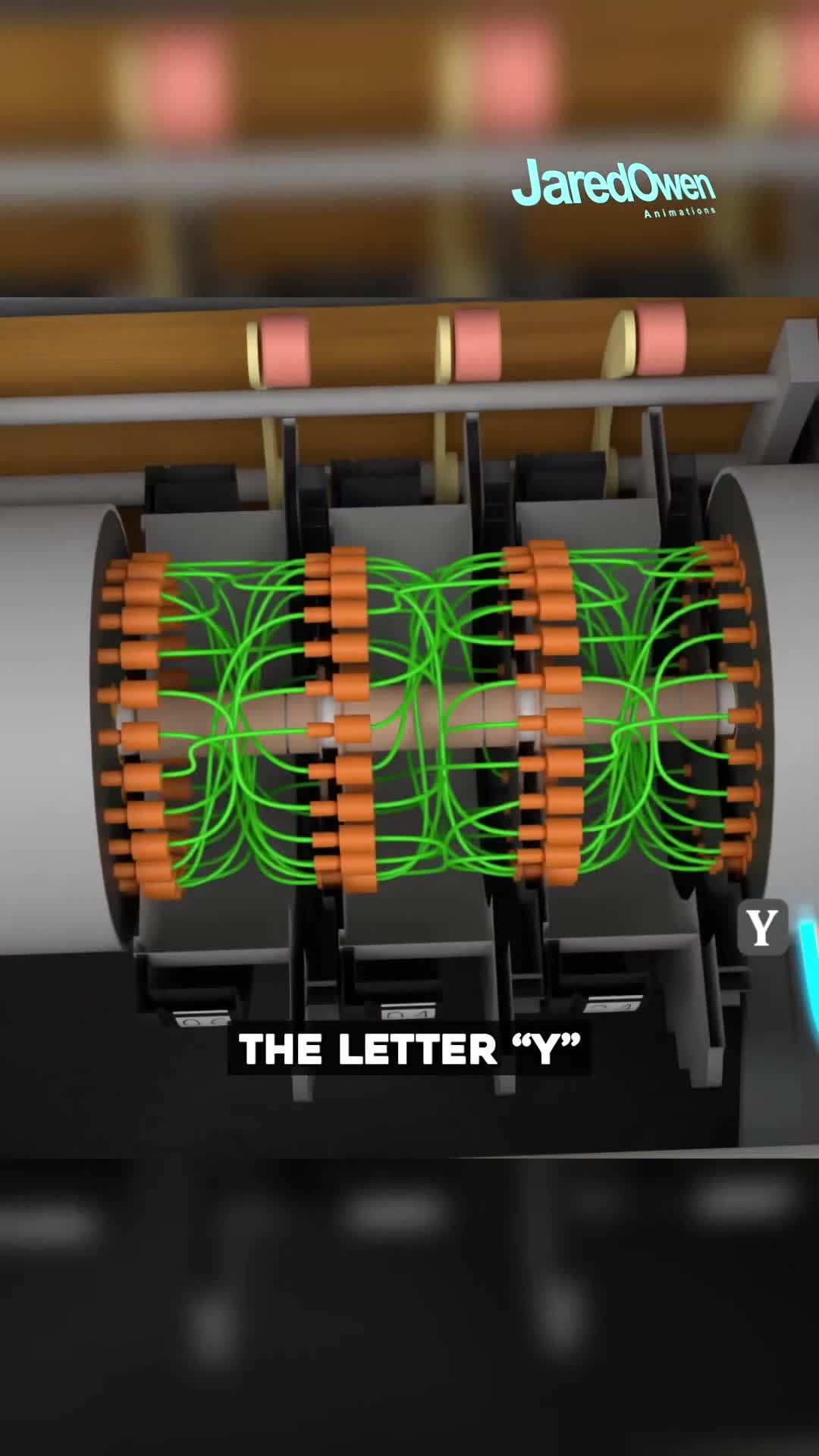 How the Enigma machine hides secret messages