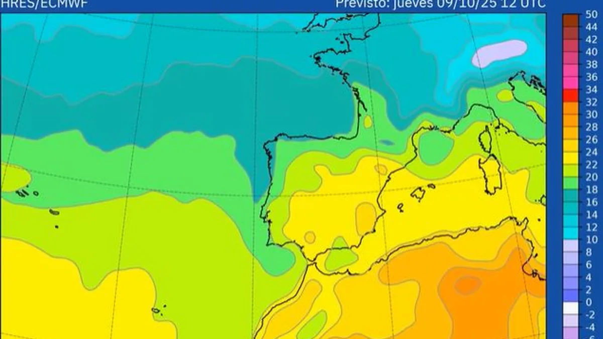 Calor veraniego y lluvias fuertes: la AEMET avanza el tiempo que hará ...