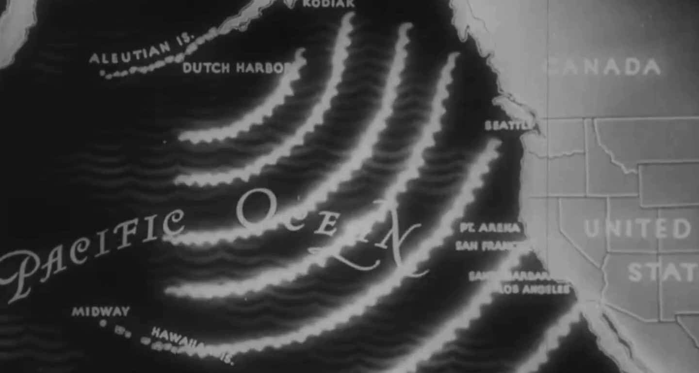 Tidal Wave and Volcano Cause Massive Destruction