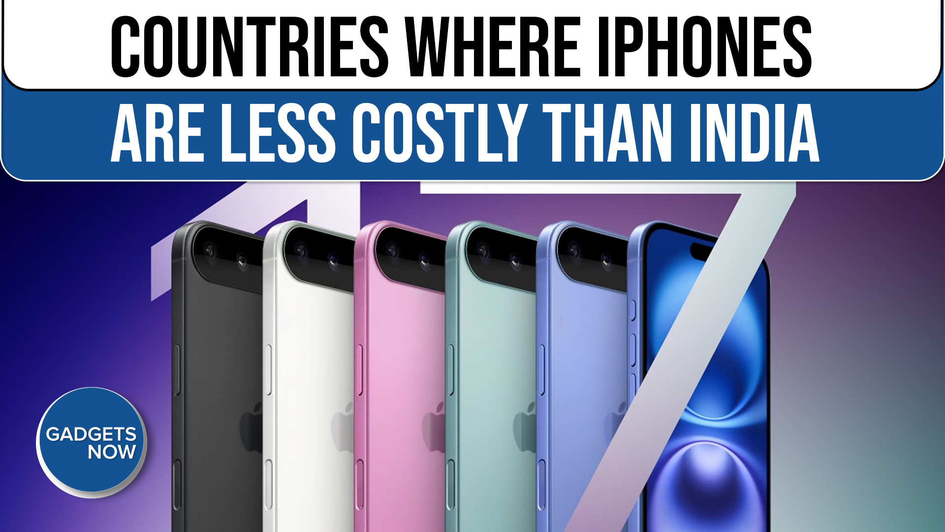 Cheapest Countries to Buy iPhone 17 From: US, Dubai and India Prices ...