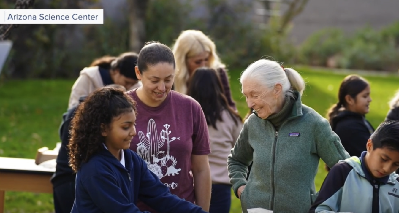 Arizona Science Center honors conservationist Jane Goodall