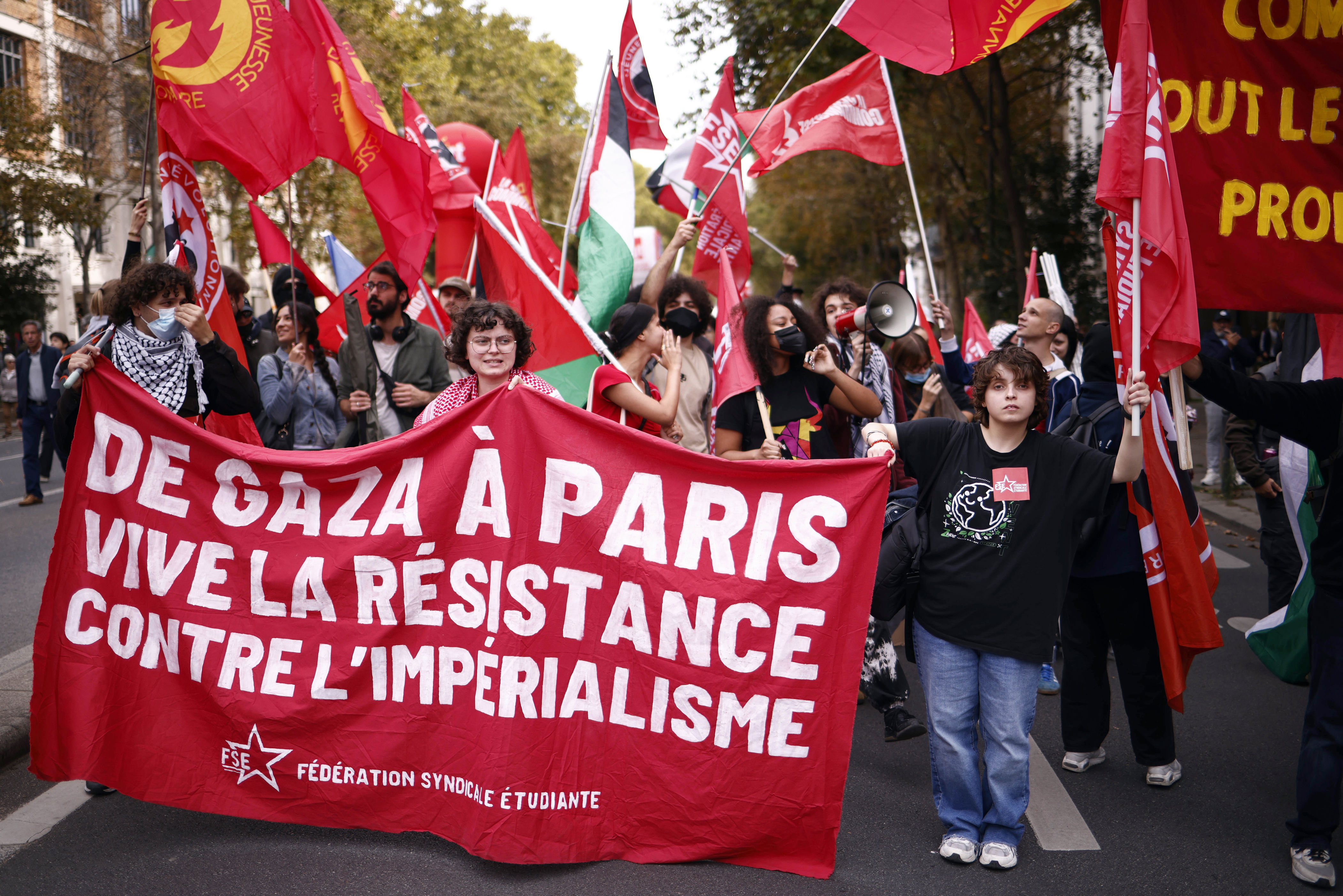 French unions strike, demand end to austerity and Macron’s spending cuts
