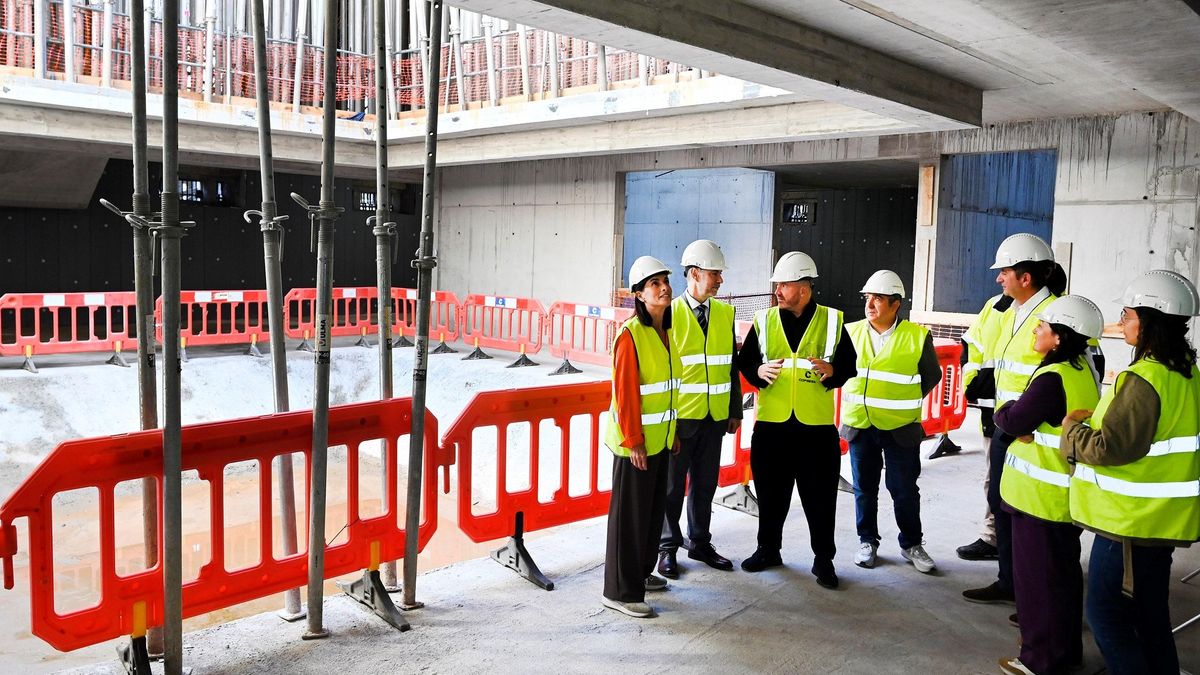 Las obras del Reina Sofía en Santander avanzan según lo previsto y la estructura estará ...