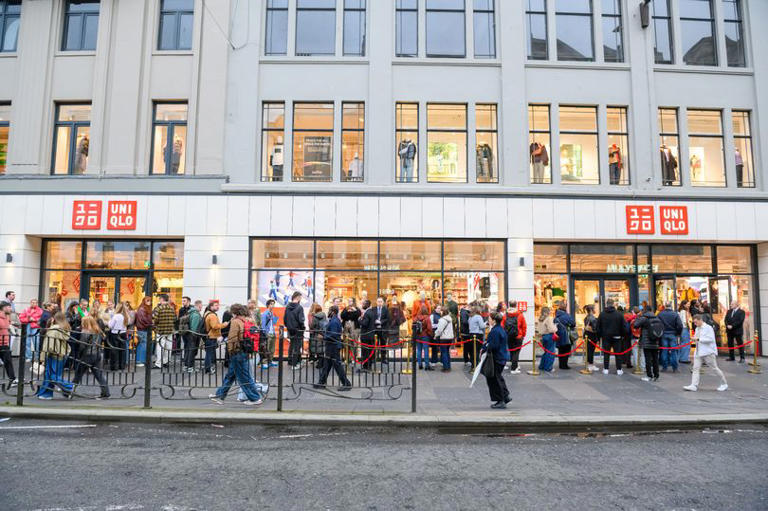 'I got a first look at Scotland's new Uniqlo store and this is what ...