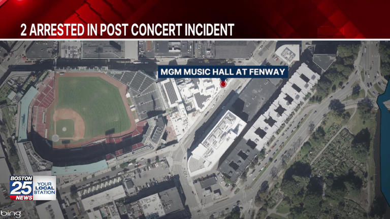 2 men arrested, officer hurt after ‘violent disturbance’ at Boston’s ...
