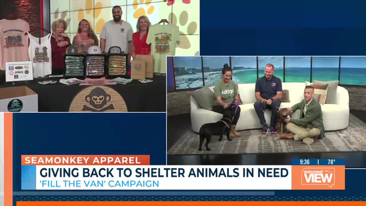 SeaMonkey Apparel Gives Back to Local Animals