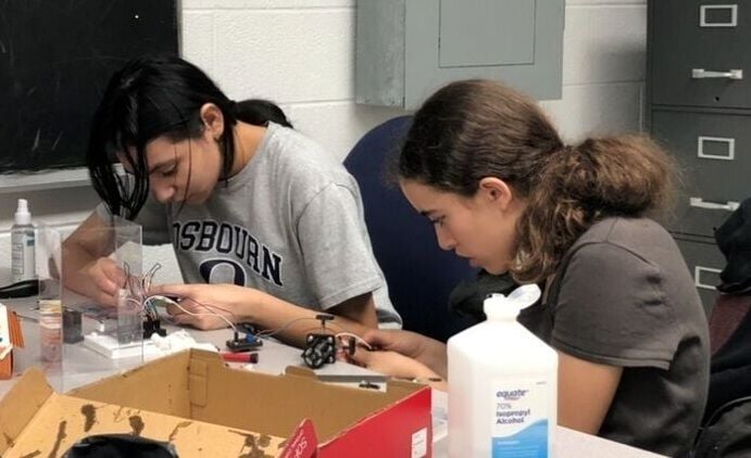 Blast off! Osbourn students' NASA TechRise experiment launched into ...