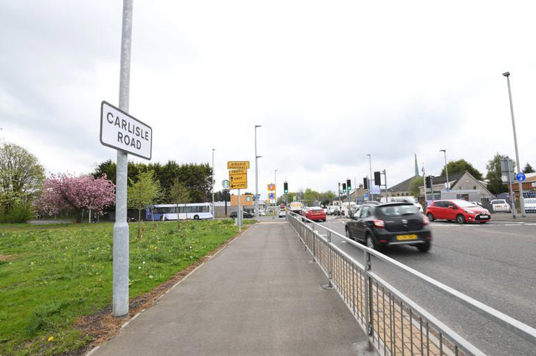North Lanarkshire Council carrying out improvement work on A73 Carlisle ...