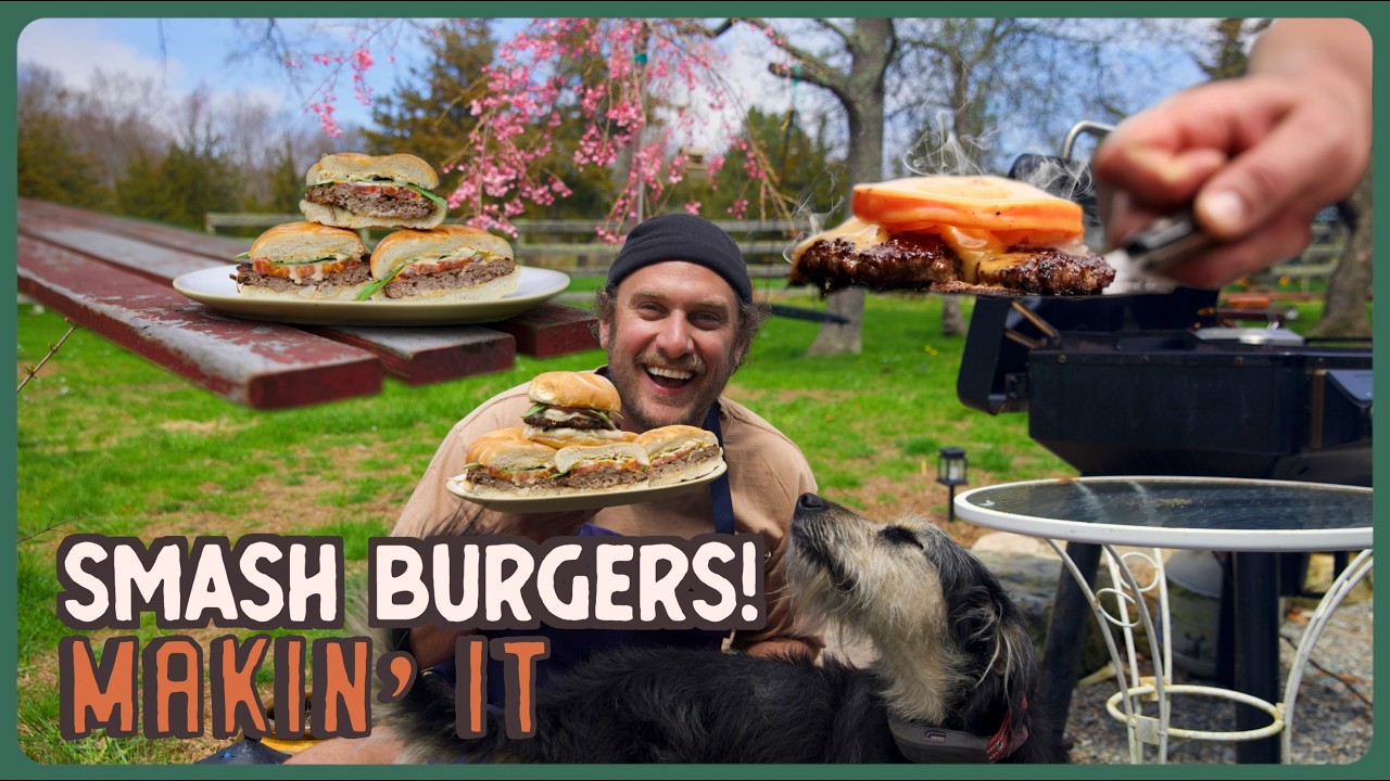 Cook the world famous, most perfect smash burger