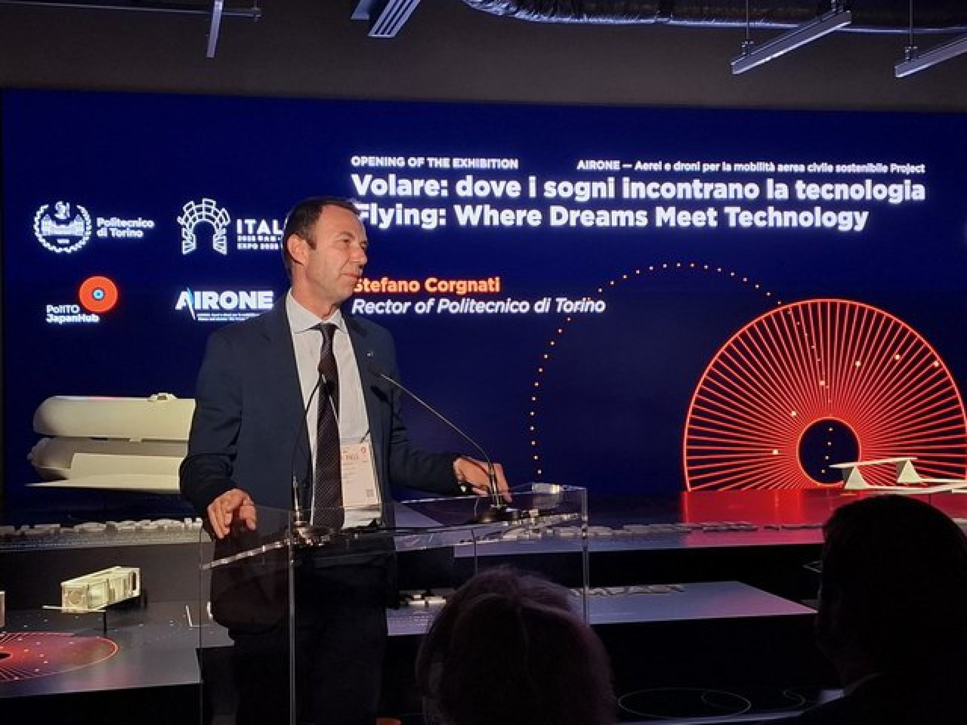 Italy Pavilion:Turin Polytechnic showcases aviation's future