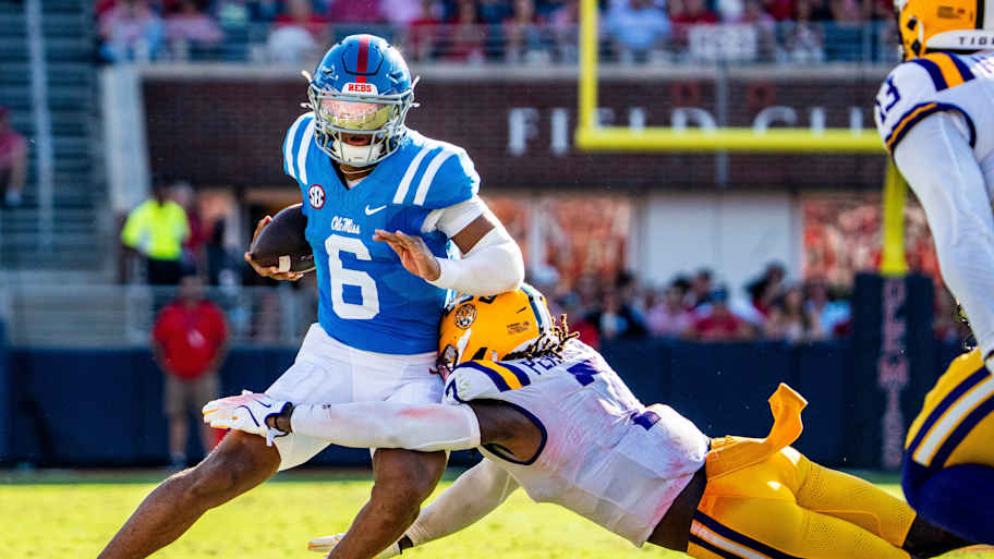 Ole Miss QB Trinidad Chambliss has already blown past Arch Manning, Garrett Nussmeier, and other ...