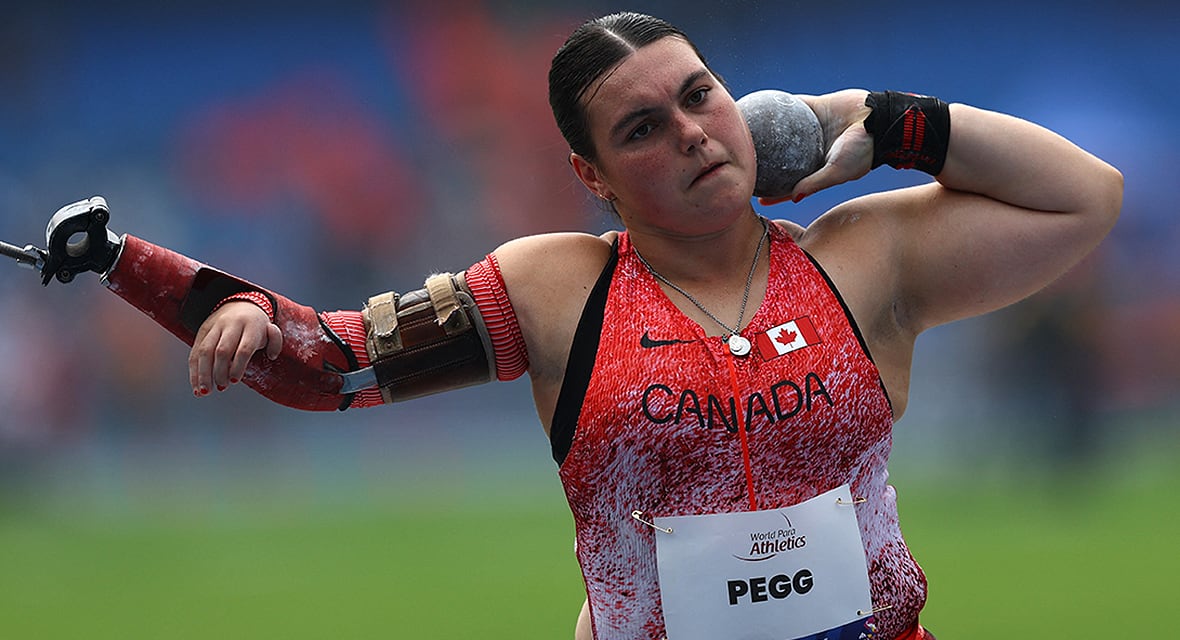 Canada's Katie Pegg picks up her 1st Para athletics world medal ...