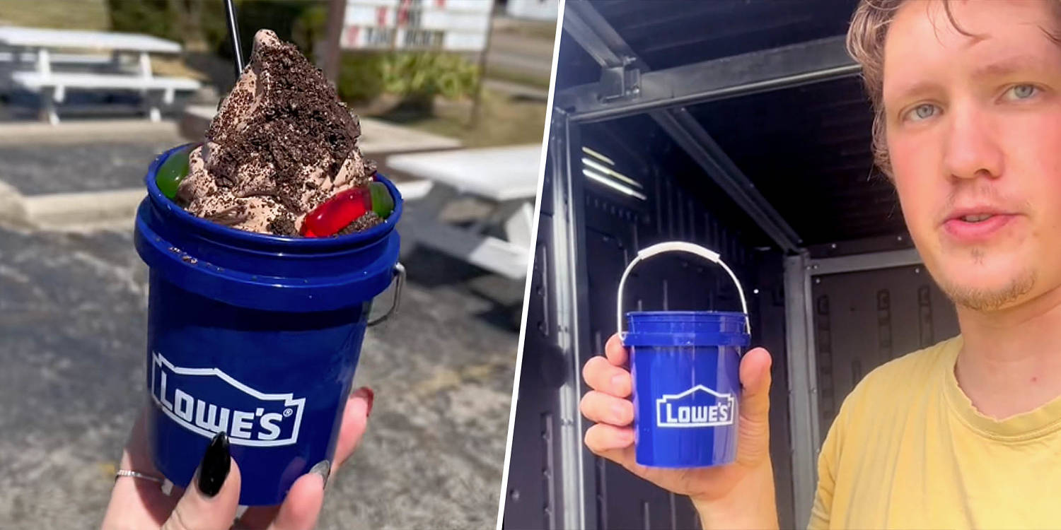The Internet’s Hottest Food and Drink Container Is ... Lowe’s Mini-Bucket?