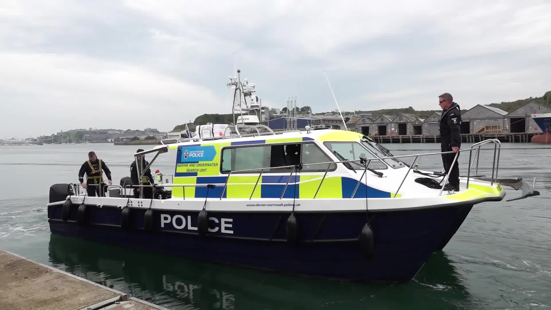 Police launch new boat to deter people smugglers
