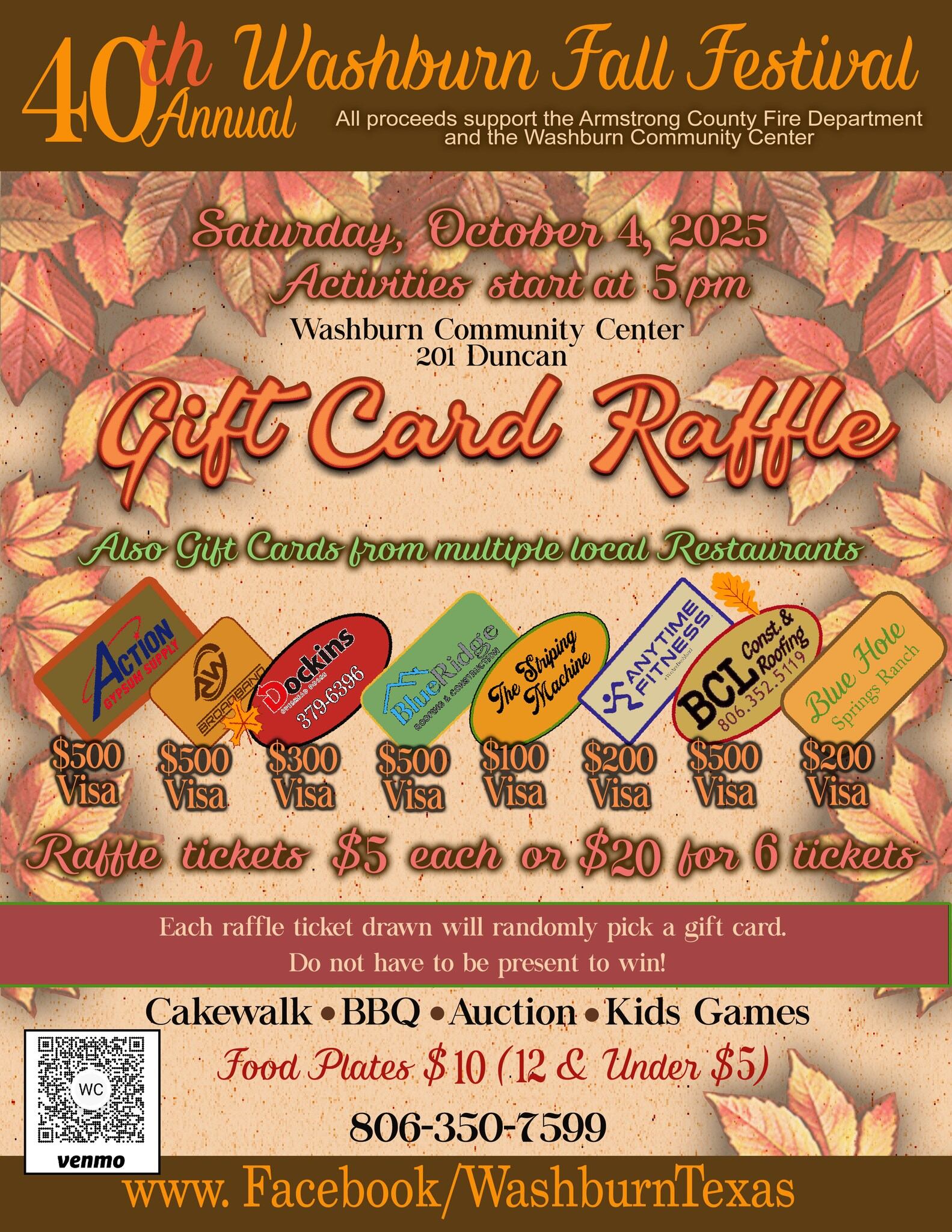 Public invited to 40th annual Washburn Fall Festival this Saturday