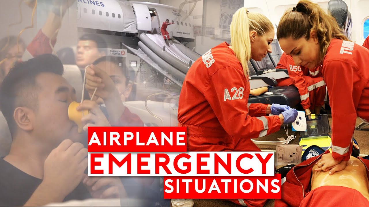 Experiencing a fire emergency on a plane 🔥🤯