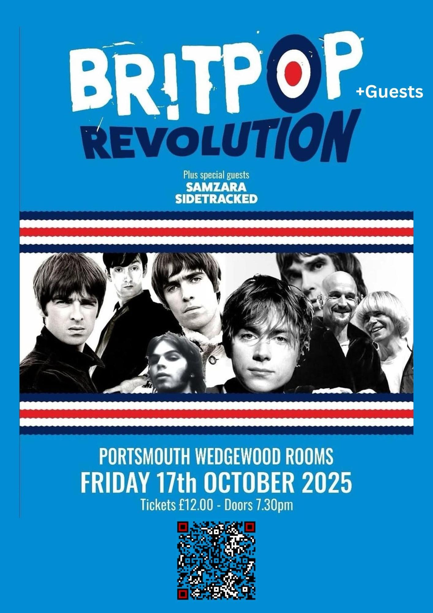 Britpop Revolution return the the Wedgewood Rooms