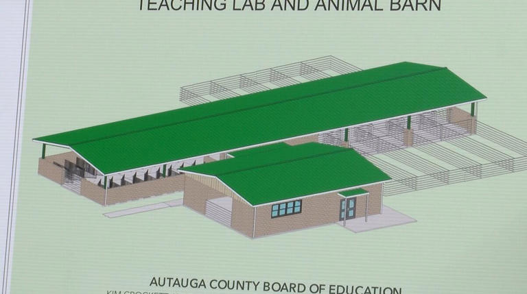 Billingsley School breaks ground on livestock teaching lab