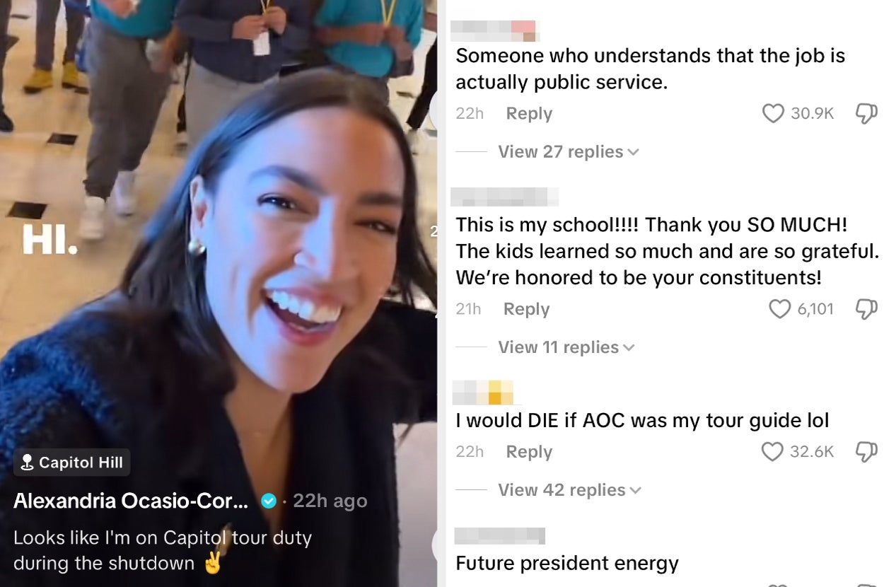 AOC Is Going Viral For Saving A Middle School's Field Trip To The ...