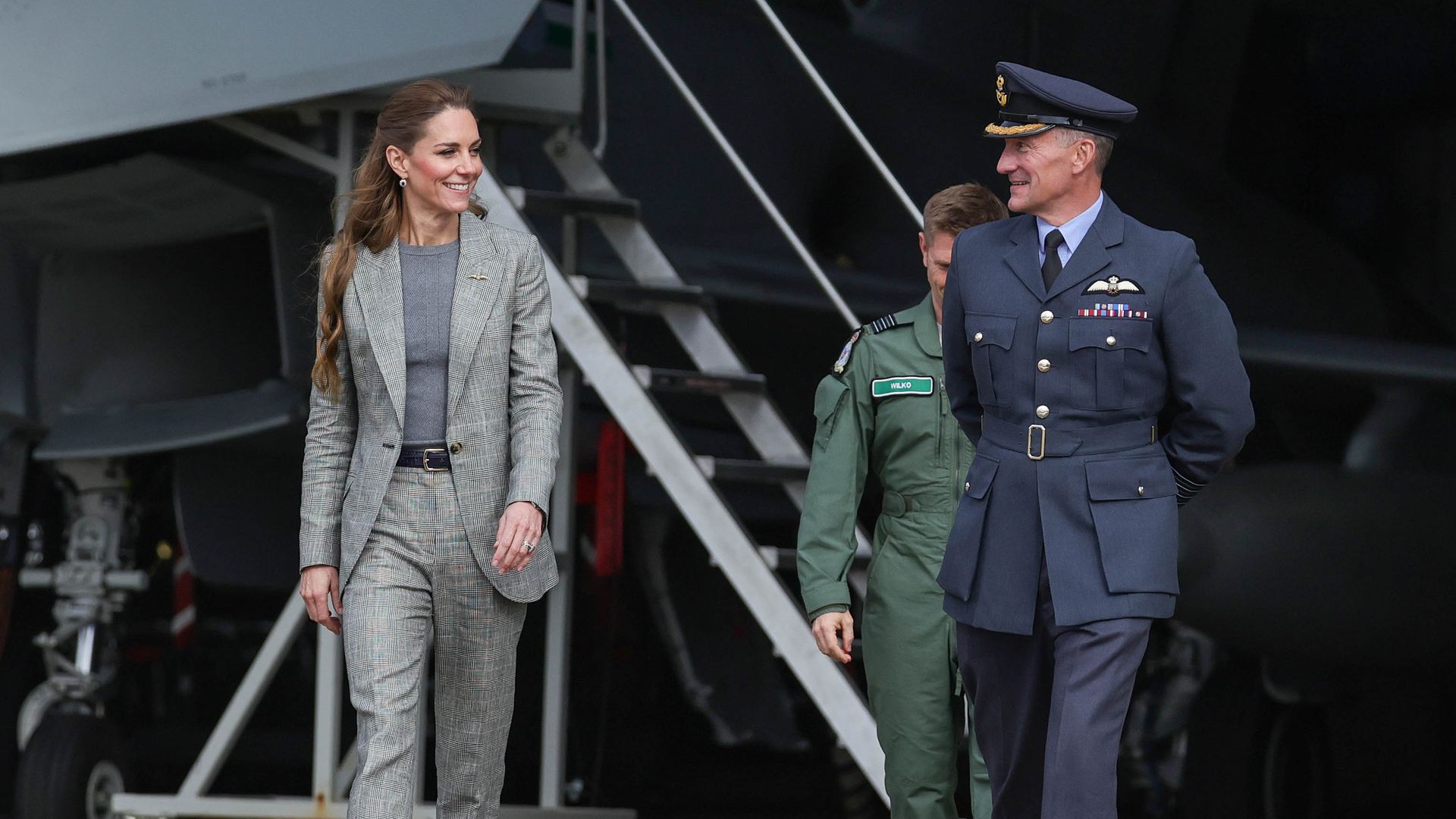 Princess Kate's charming response to Prince Louis's fighter pilot dream