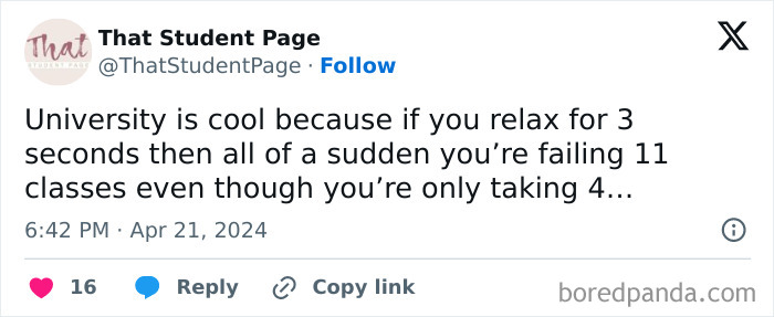 Students Can’t Cope Anymore So They’re Posting Online And These 28 ...