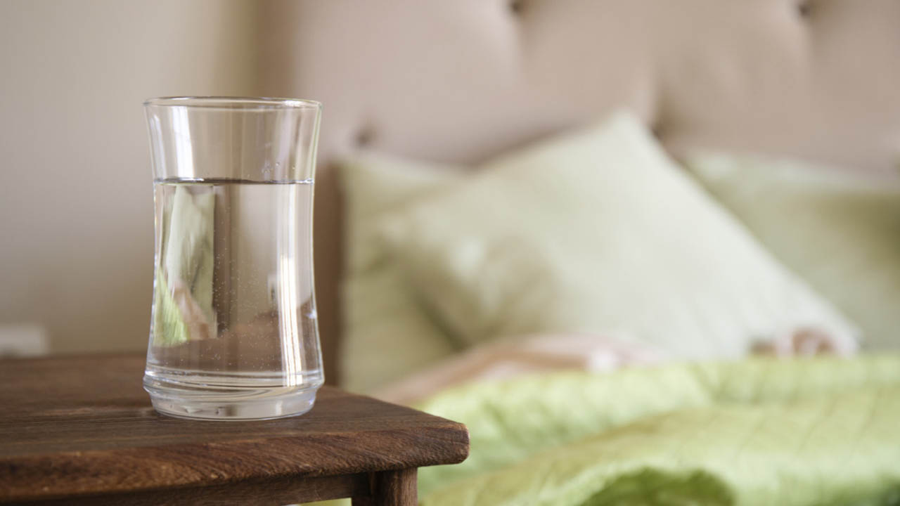 Here's Why That Bedside Glass of Water Might Not Be a Good Idea