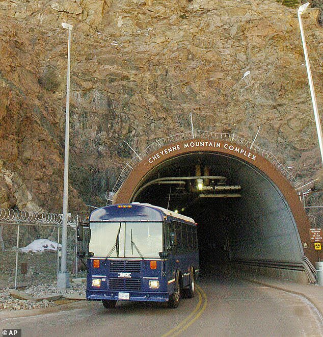 Tantalizing glimpse inside the top secret bunker built in a mountain to ...