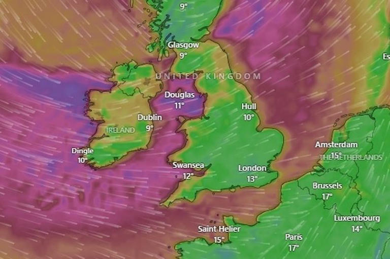 Storm Amy hour-by-hour forecast as Met Office says 'prepare to protect ...
