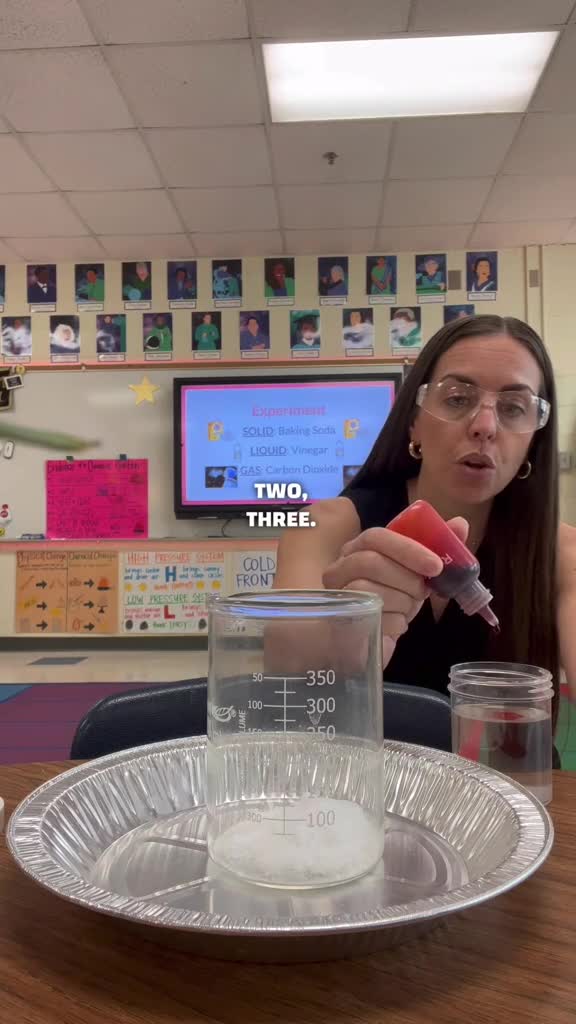 Kindergarteners Experience a Surprise Science Volcano