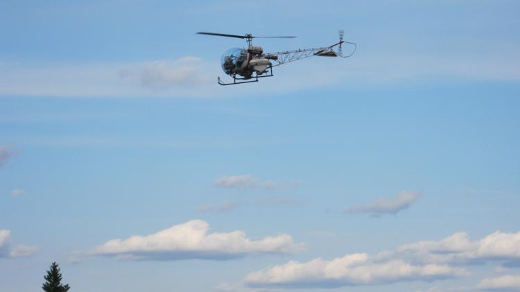 DNR concludes helicopter tree seeding project