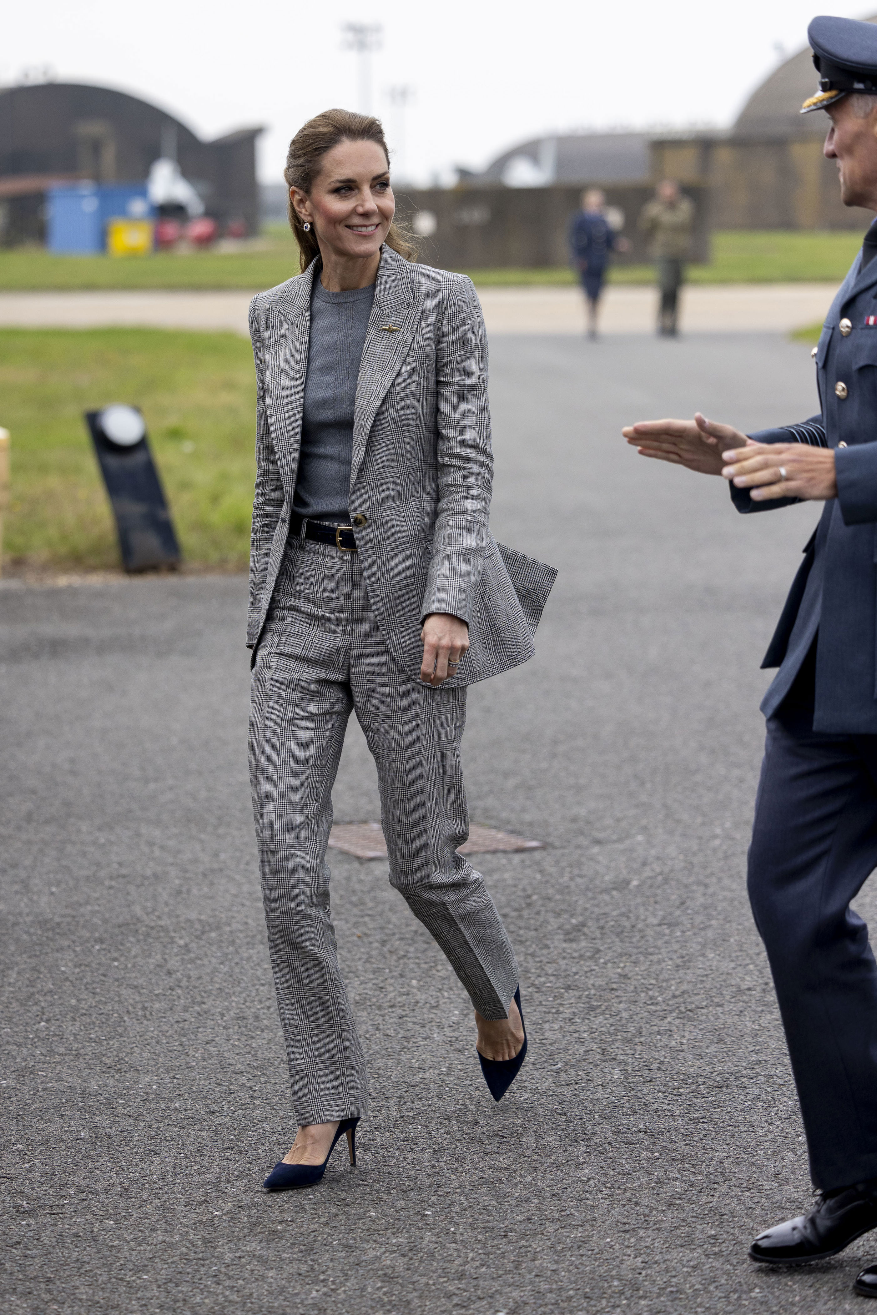 Princess Kate Brings Boardroom Basics to a Royal Air Force Base—And ...