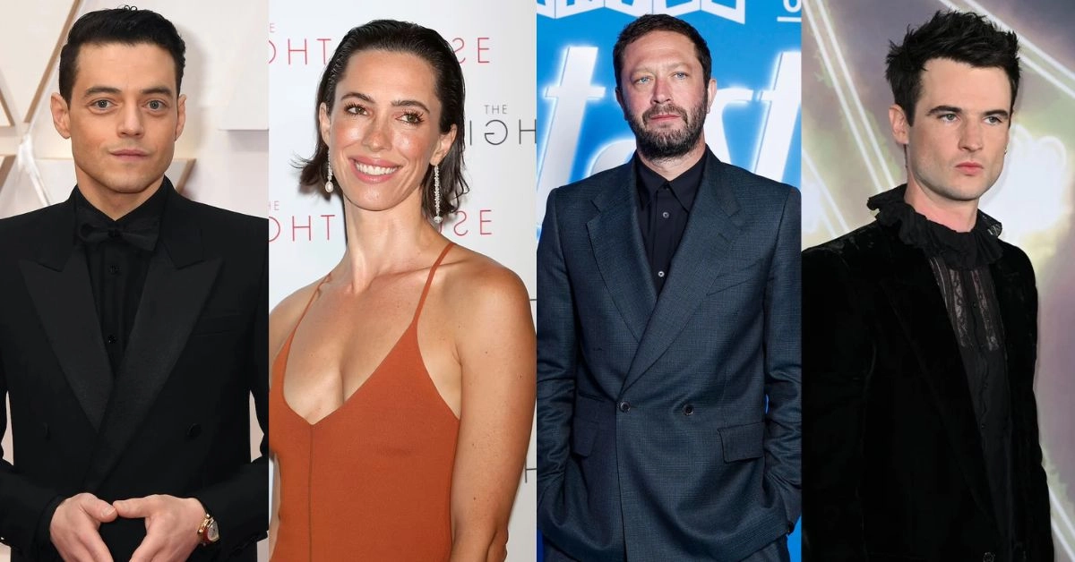 Rami Malek, Rebecca Hall, Ebon Moss-Bachrach y Tom Sturridge ...