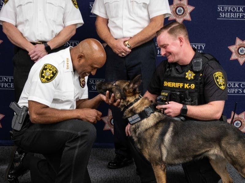 New K9 Officer, Dexter, Joins Ranks In Suffolk County