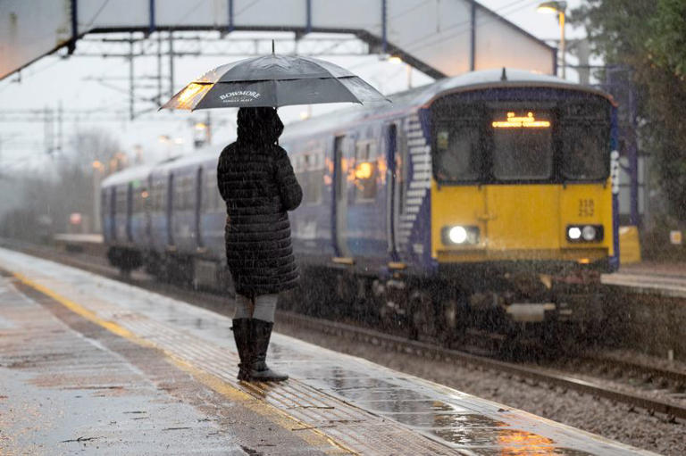 Storm Amy travel warnings issued for Scots as widespread disruption ...