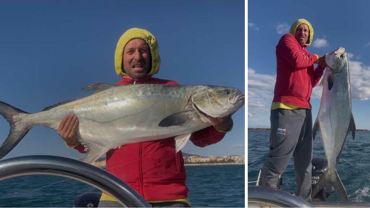 Livorno, maxi cattura in mare: pescata una leccia di 18 chili