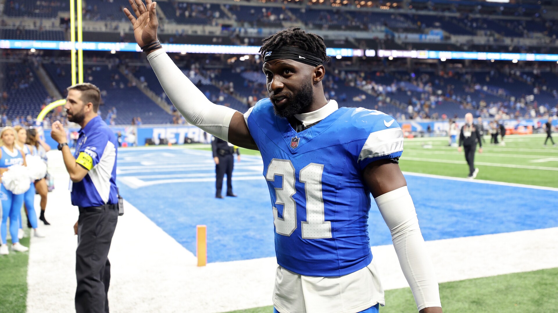 Kerby Joseph, Taylor Decker out of Lions practice Thursday