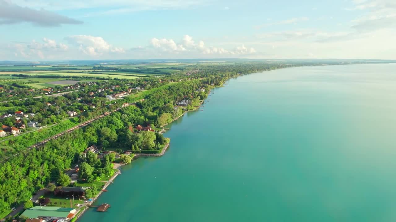 Drone Journey Across Hungary’s Cities and Countryside...