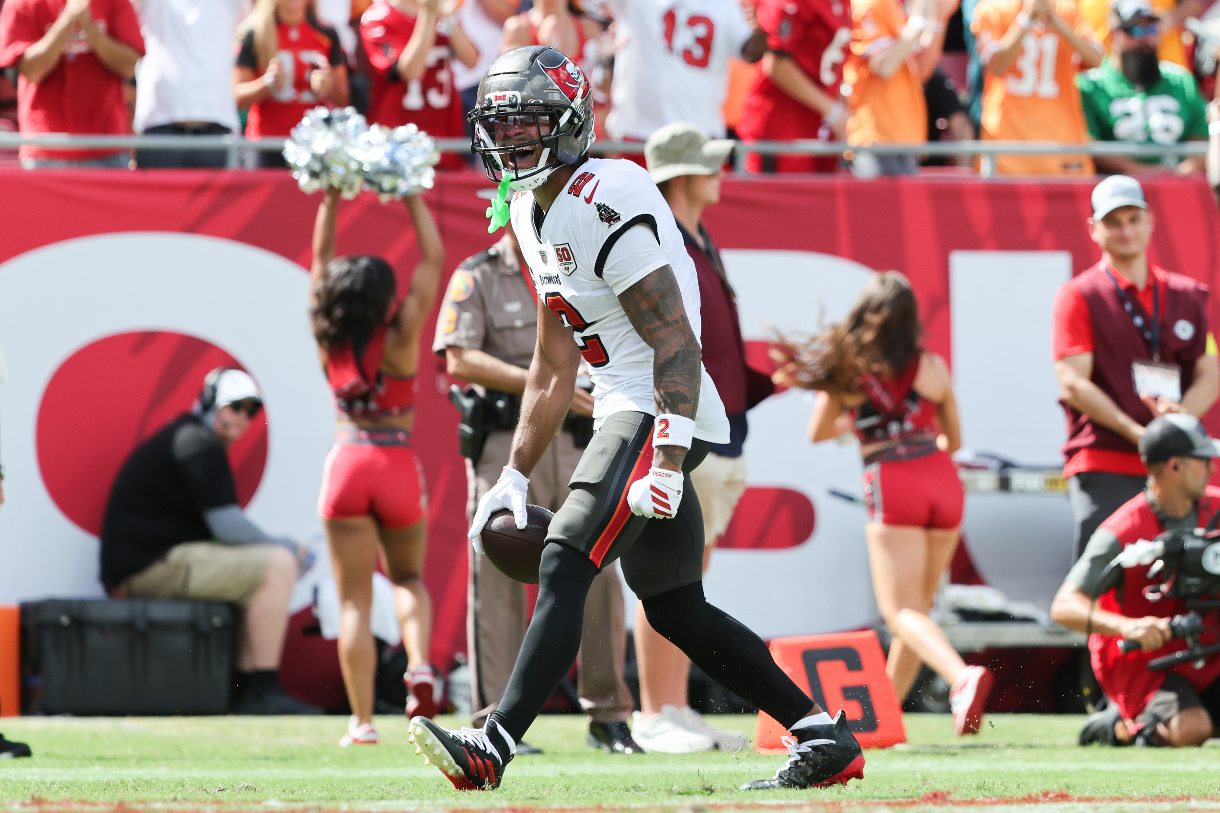 Bucs’ Emeka Egbuka Wins NFL Offensive Rookie Of The Month