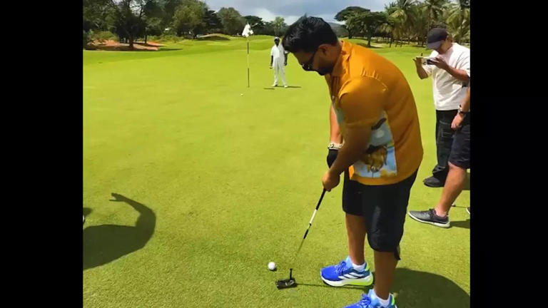 'Ball went everywhere …': Rishabh Pant's hilarious golf fail goes viral ...