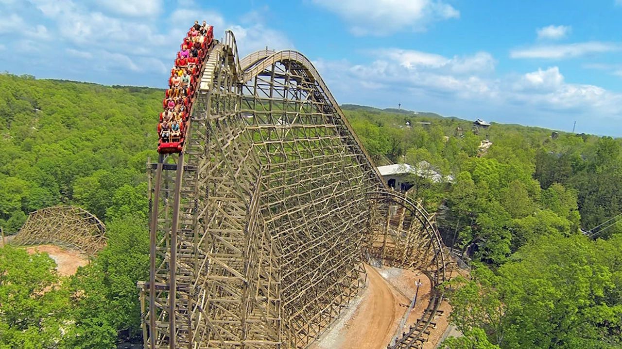 My Kids Rode Their First Roller Coaster At Silver Dollar City, And I ...