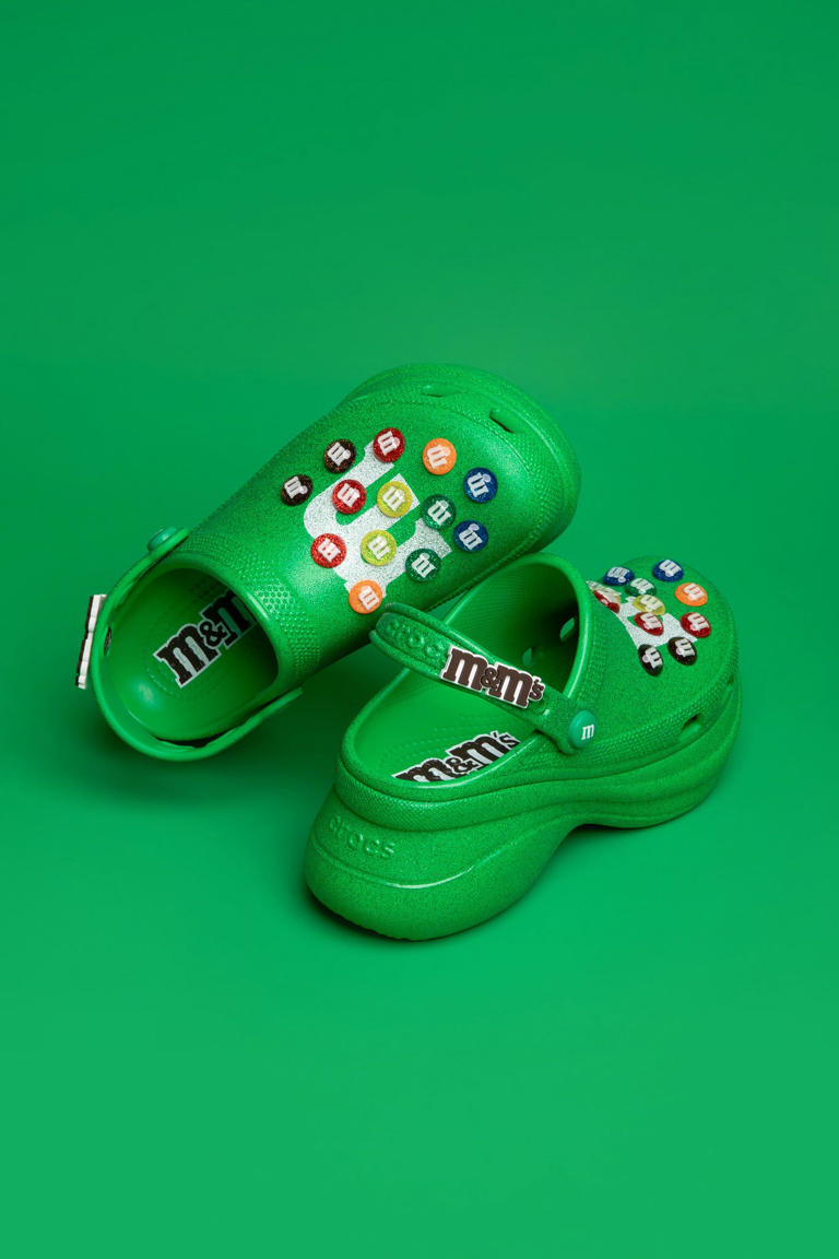 Love M&Ms? Now you can wear Crocs sporting the candy's look, colors