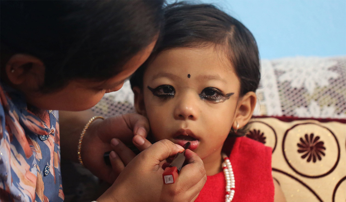 Toddler appointed a ‘Living Goddess’ in Nepal after passing tests and ...