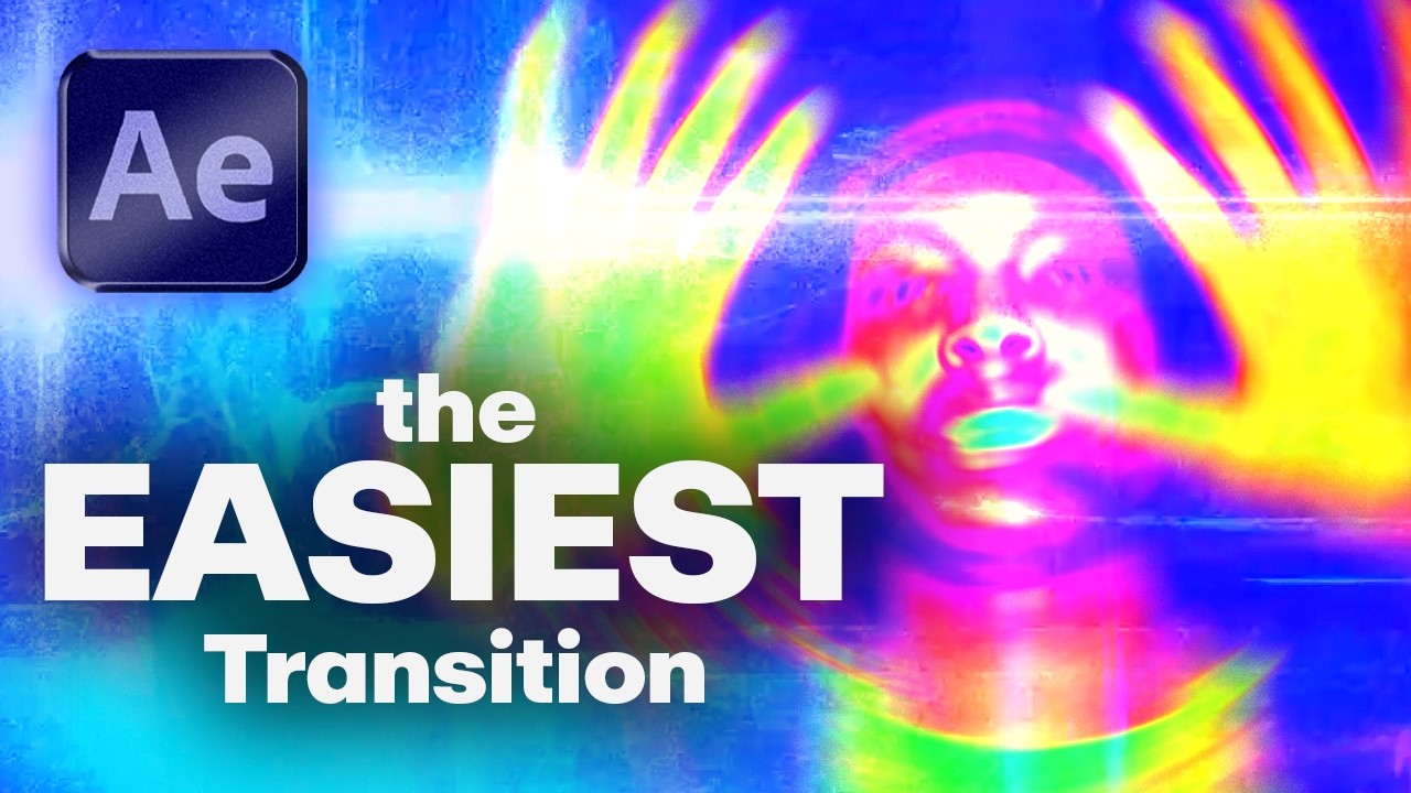 This Thermal Camera Shake Transition Is Insane – After Effects Tutorial