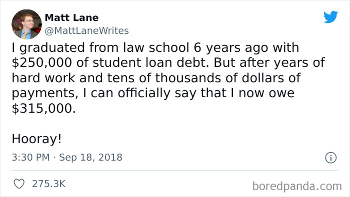 People With Student Loans In America Show How Impossible It Is To Pay ...