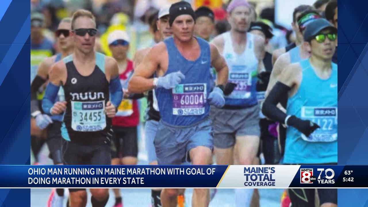 Ohio runner sets sights on Maine Marathon in quest to race all 50 states