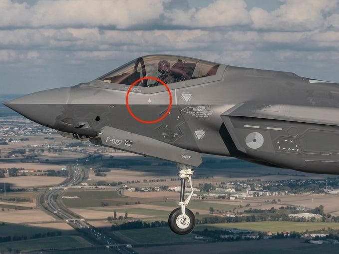 Photos show an F-35 flaunting a fresh kill marking after the stealth ...