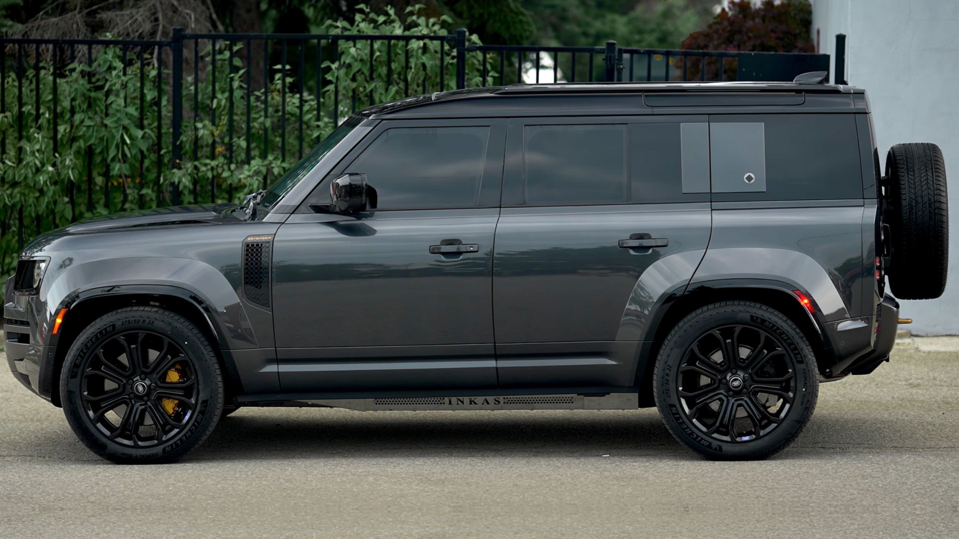 Photos: Land Rover turned into armored beast that stops bullets, even ...