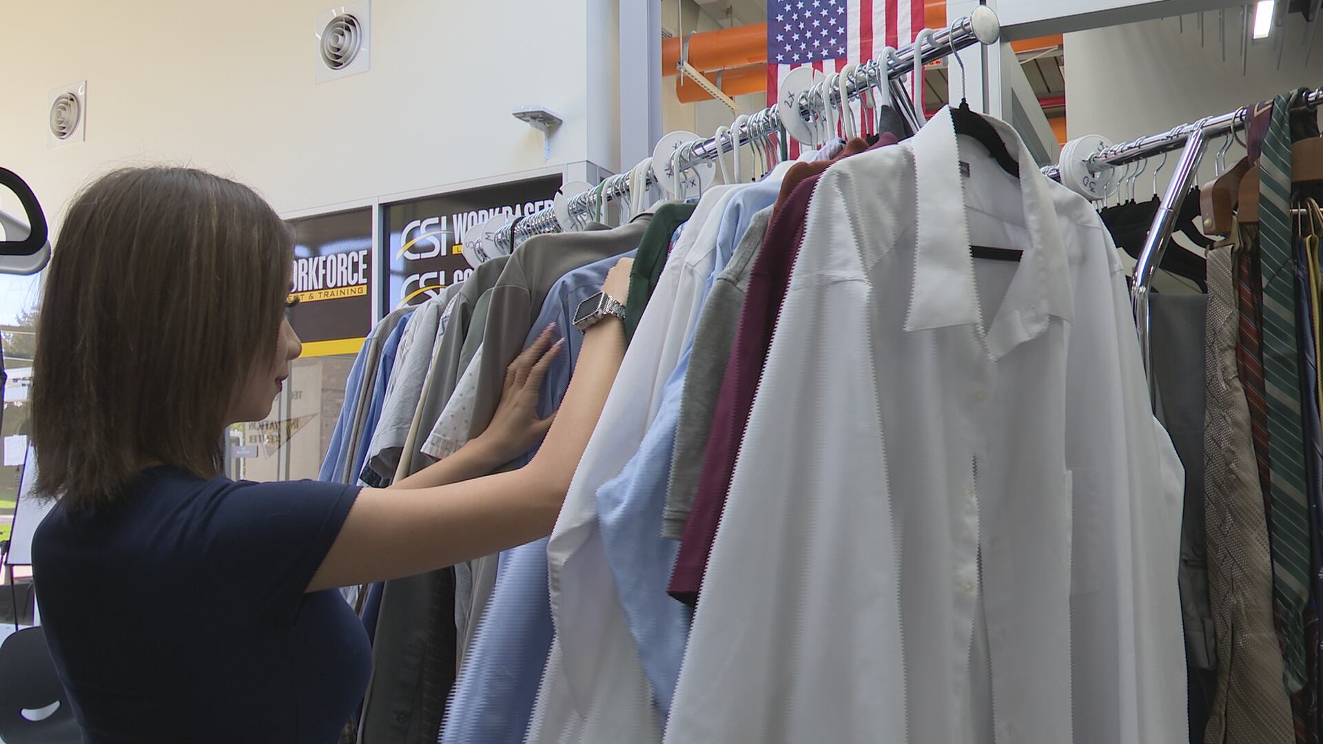 CSI is helping students dress to impress